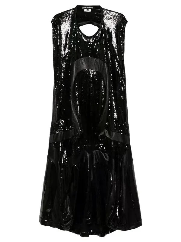 Junya Watanabe Panelled Dress - Black