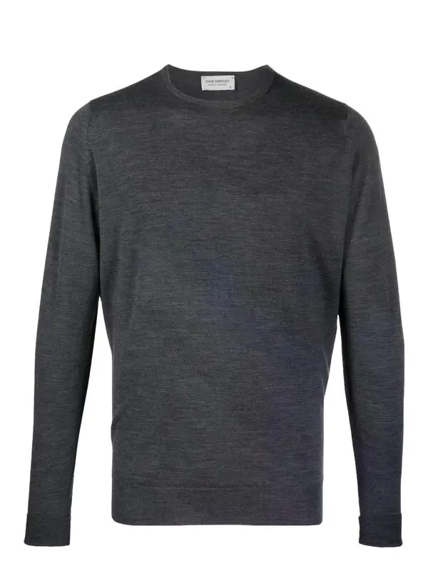 John Smedley Crew-neck Jumper - Grey