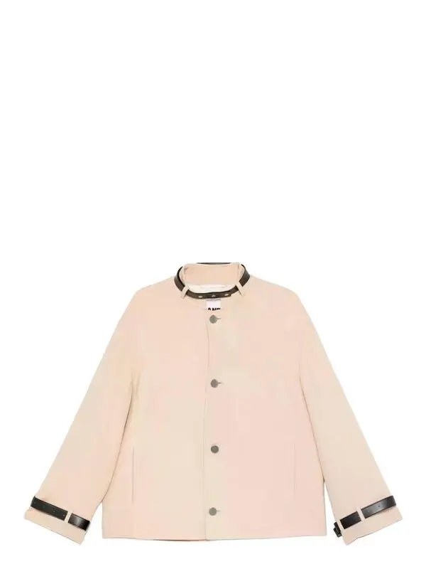 JIL SANDER Belted Cashmere Coat - Neutrals