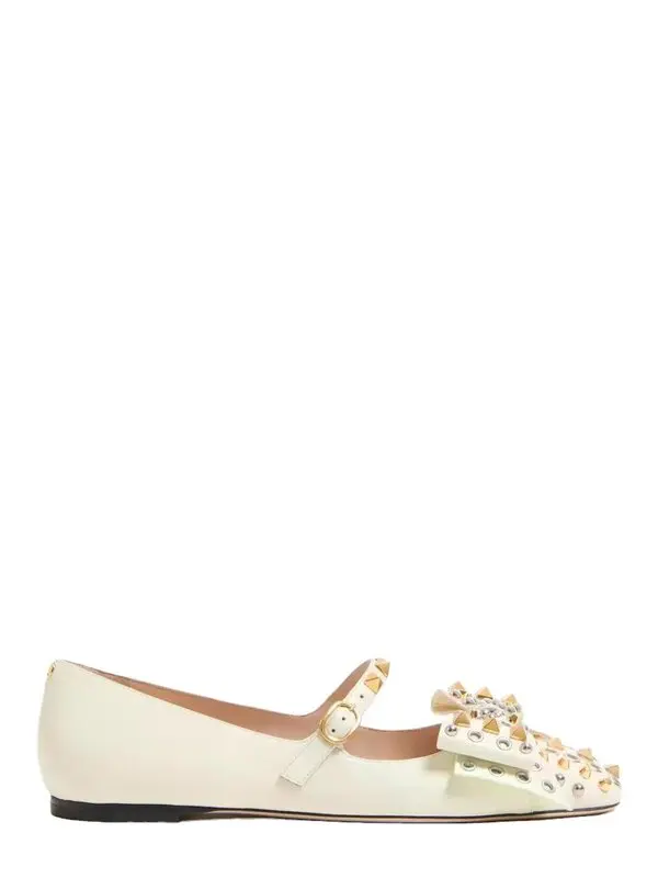 Valentino Garavani Bowow Ballerina - Neutrals