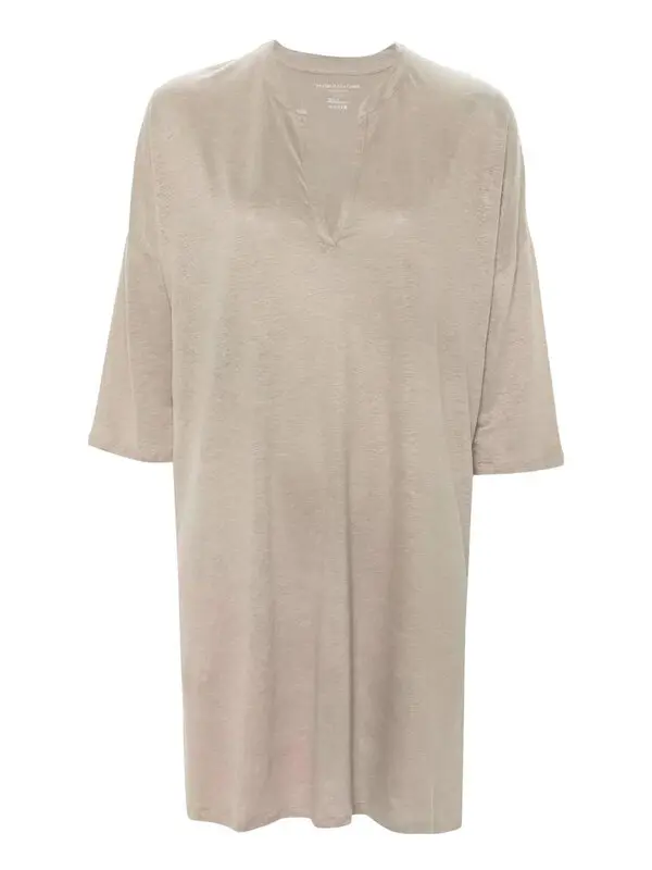 Majestic Filatures Straight-hem Tunic - Neutrals