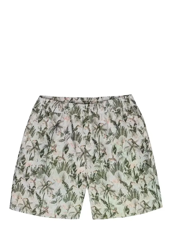 PLEASURES Parrot Jacquard Bermuda Shorts - Grey
