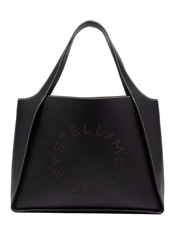 Stella McCartney Stella Logo Tote Bag - Black