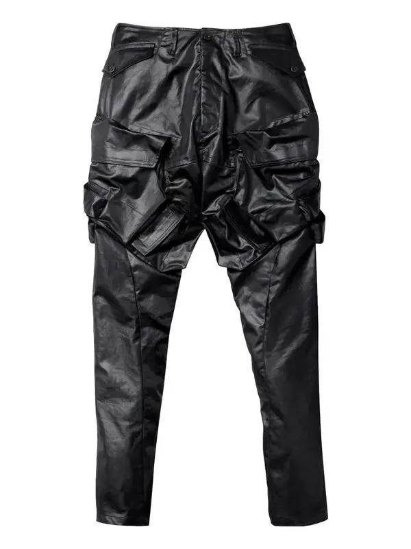 JULIUS Gasmask Cargo Trousers - Black