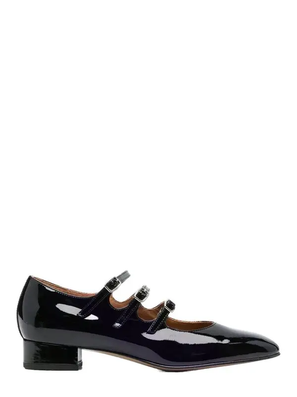 CAREL 30mm Patent Leather Pumps - Black