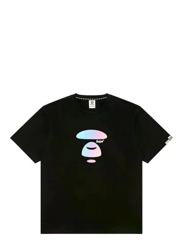 AAPE BY *A BATHING APE Cotton T-shirt - Black