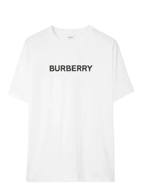 Burberry Logo-print Cotton T-shirt - White
