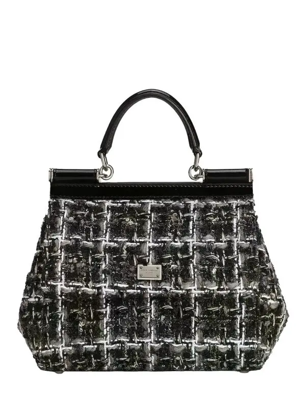 Dolce & Gabbana Medium Sicily Tote - Black