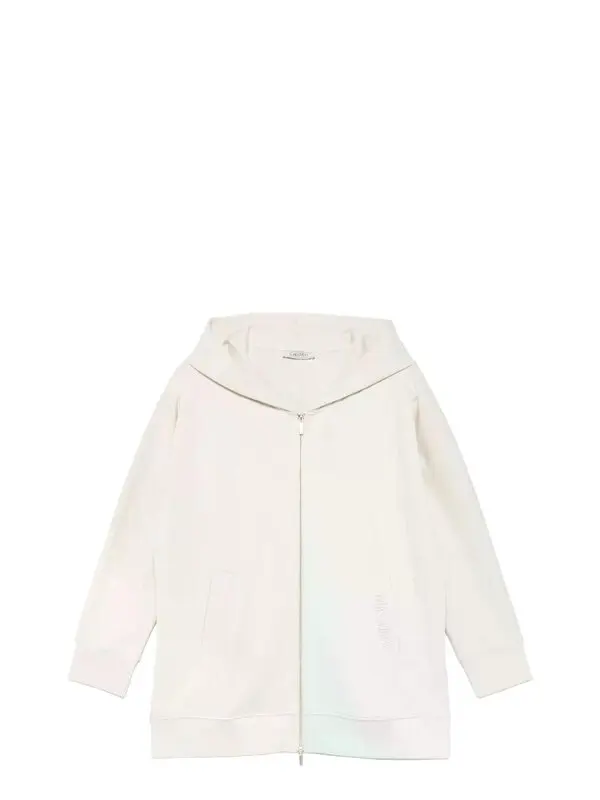 Max Mara Zip-up Hoodie - Neutrals