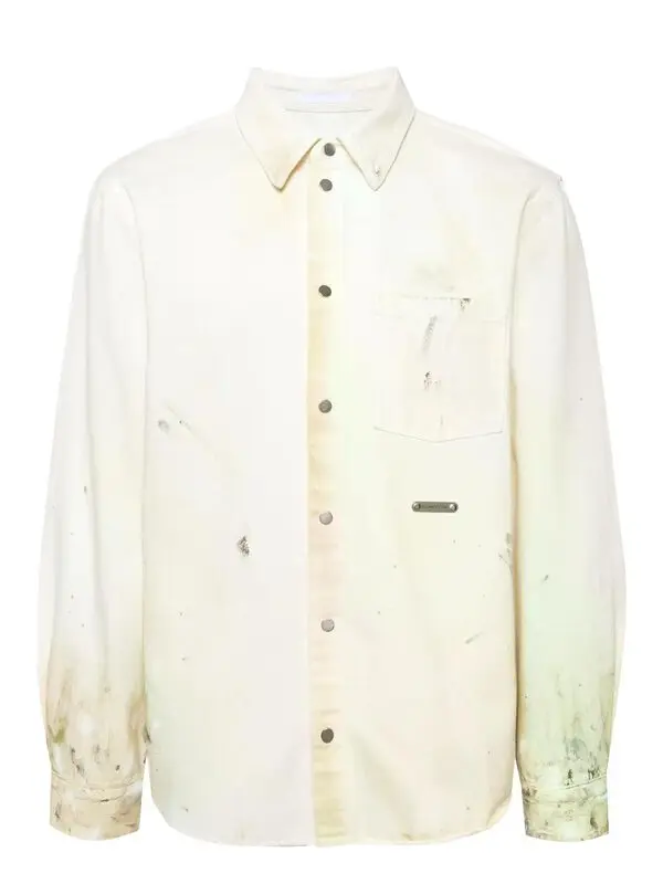 Helmut Lang Painted Shirt - Neutrals
