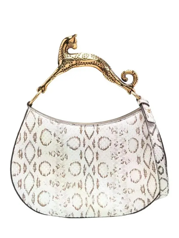 LANVIN Cheetah-print Tote Bag - Neutrals