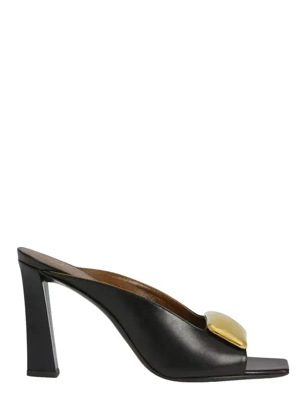 GIUSEPPE ZANOTTI 90mm Gz Mya Stone Sandals - Black