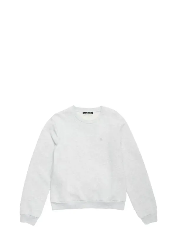 Acne Studios Fleece Crew-neck Sweatshirt - Grey