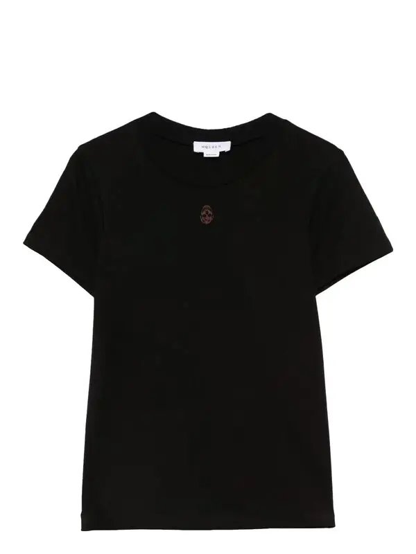 Alexander McQueen Cotton T-shirt - Black