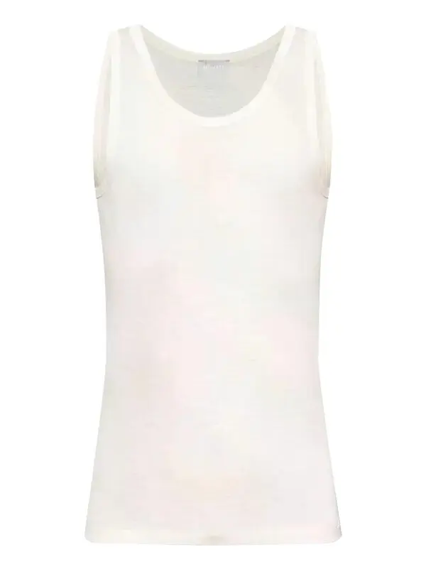 Hanro Sleeveless Fine Knit Top - Neutrals