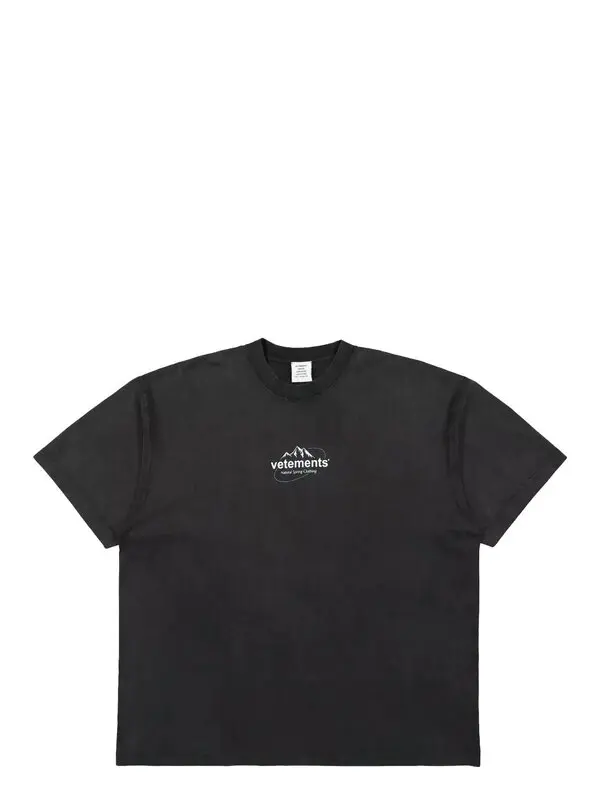 Vetements Spring Water Logo T-shirt - Black
