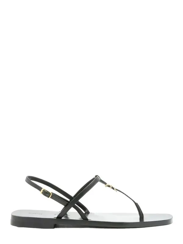 Proenza Schouler Cross-strap Sandals - Black