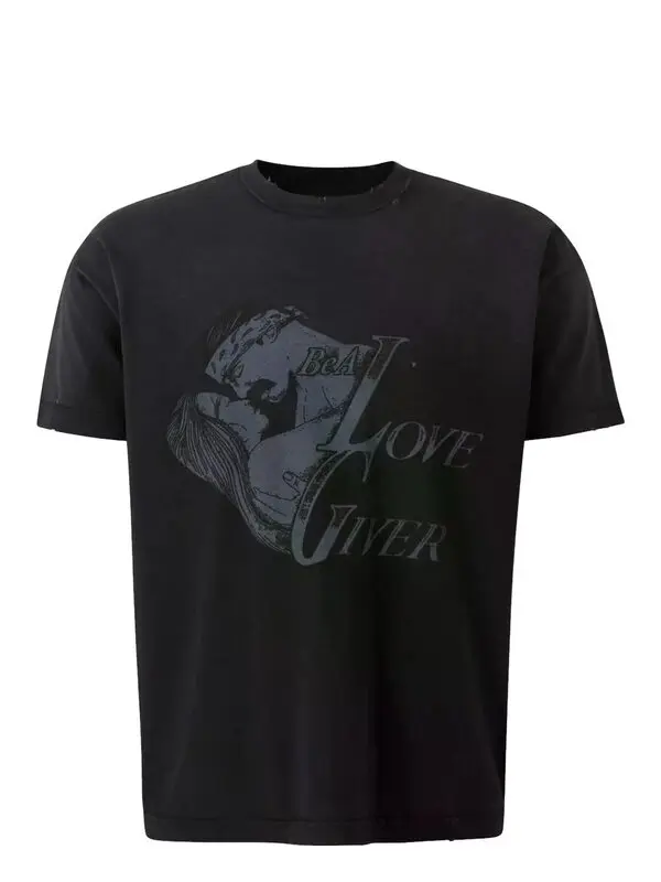WILLY CHAVARRIA Graphic-print Cotton T-shirt - Black