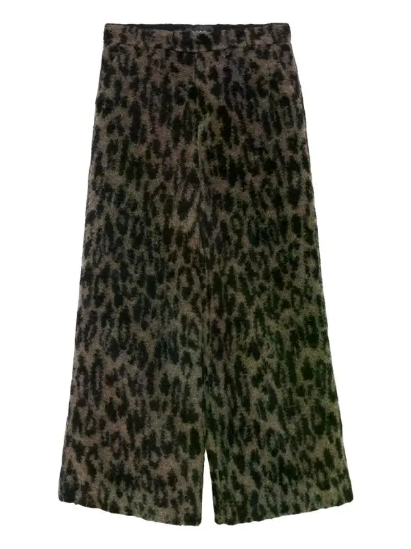 A.M.G. Wool Trousers - Brown