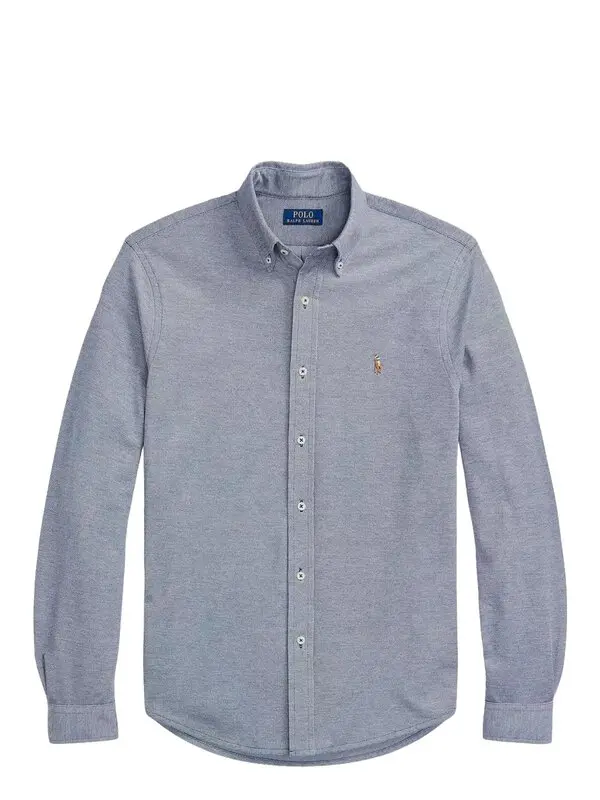 Polo Ralph Lauren Polo Pony-embroidered Cotton Shirt - Blue