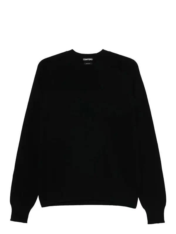 TOM FORD Crew-neck Jumper - Black