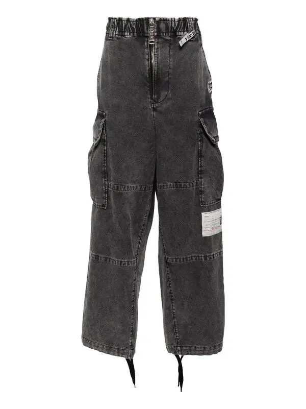 Mihara Yasuhiro Amateur Sewn Military Trousers - Black