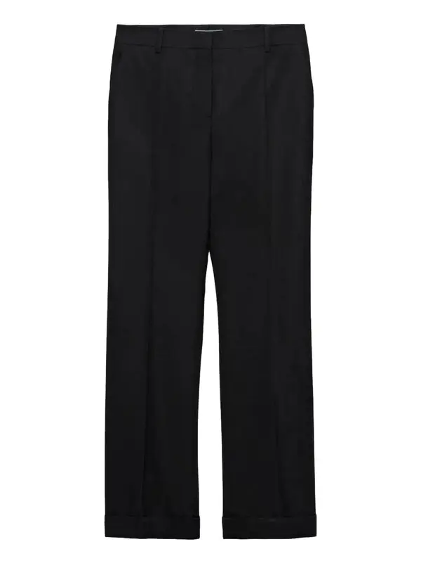 Prada Gabardine Trousers - Black