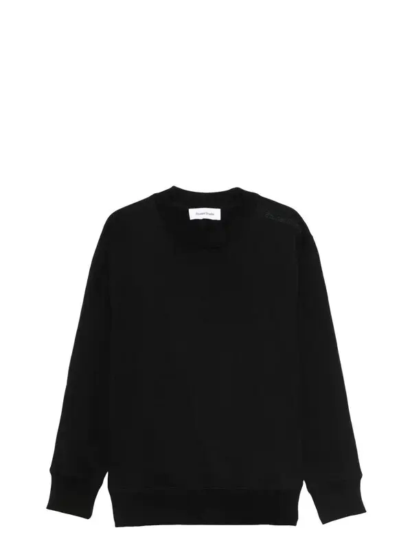 Études Studio Relax Embroidered Sweatshirt - Black