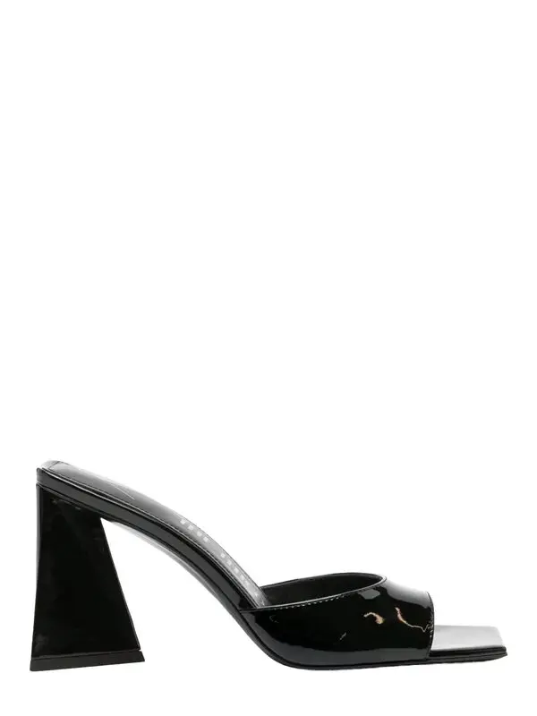Attico 85mm Devon Sandals - Black