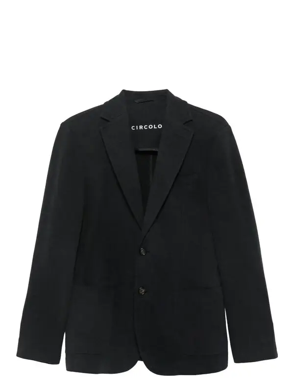CIRCOLO 1901 Single-breasted Blazer - Black