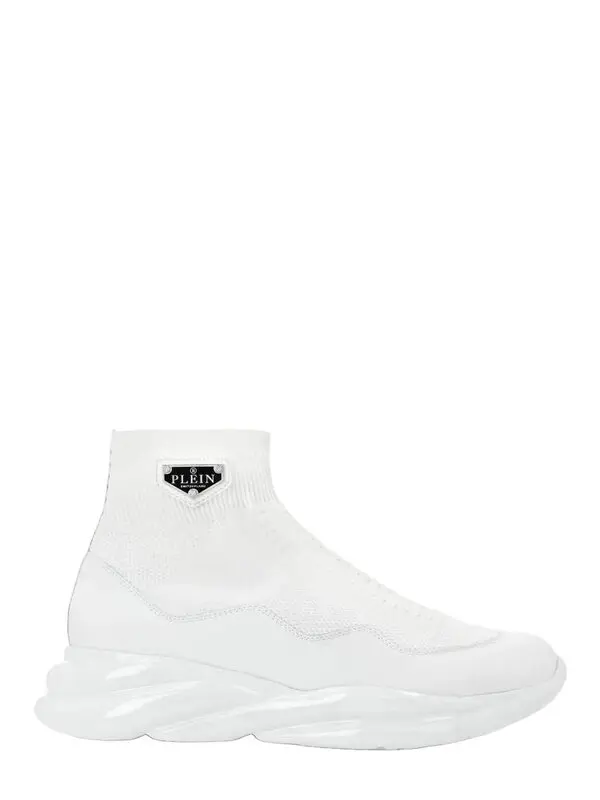 Philipp Plein Sock Sneakers - White