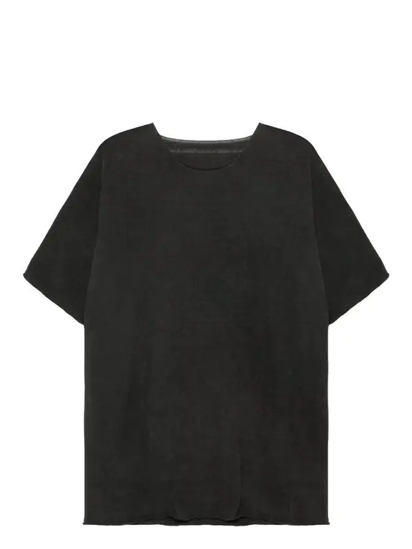 ISAAC SELLAM EXPERIENCE Knitted T-shirt - Brown