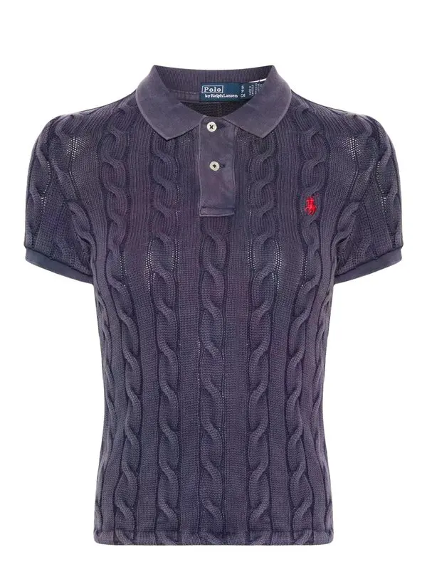 Polo Ralph Lauren Polo Pony Motif Polo Shirt - Blue