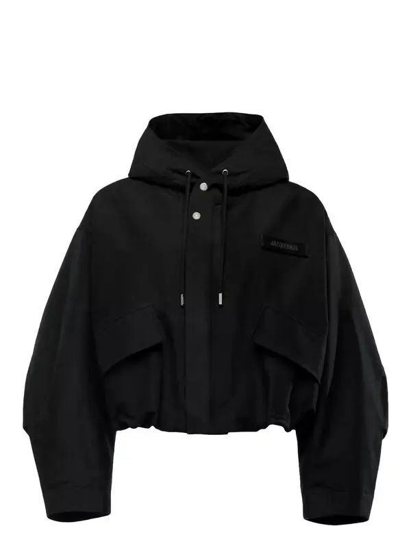 Jacquemus La Parka Courte Caraco Jacket - Black