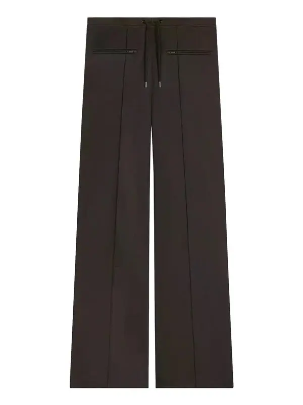 COURREGES Tracksuit Interlock Low-rise Baggy Pants - Black