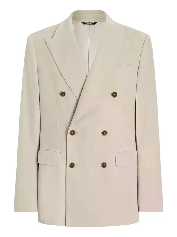 Dolce & Gabbana Peak-lapels Blazer - Neutrals
