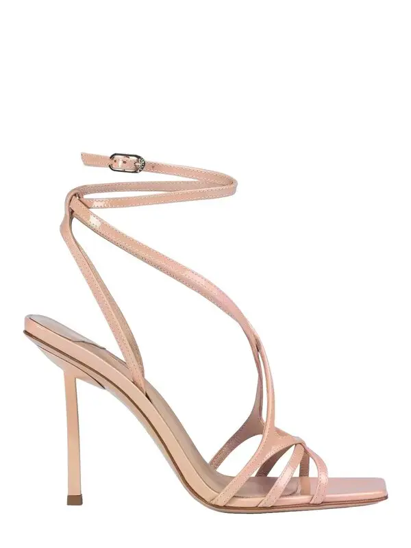 LE SILLA 95mm Belen Sandals - Neutrals