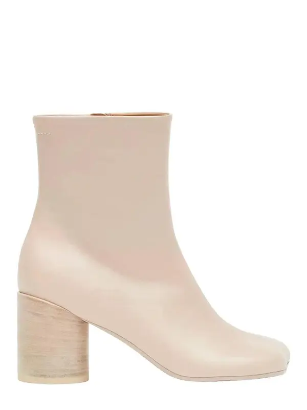 MAISON MARGIELA Anatomic 70mm Leather Ankle Boots - Neutrals