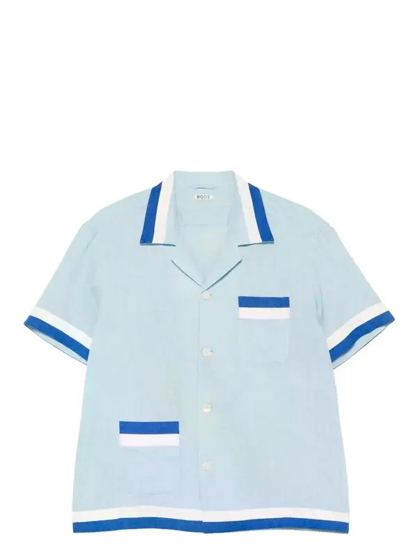 BODE Seedling Stripe Shirt - Blue