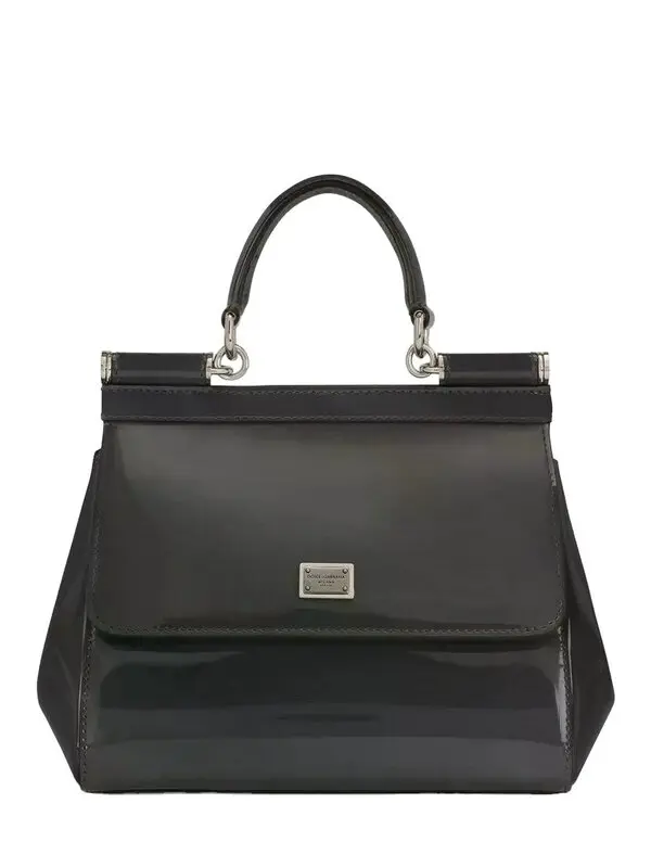 Dolce & Gabbana Small Sicily Top-handle Bag - Grey