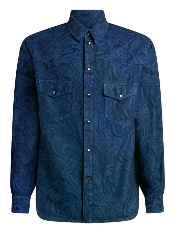 Etro Denim Shirt - Blue