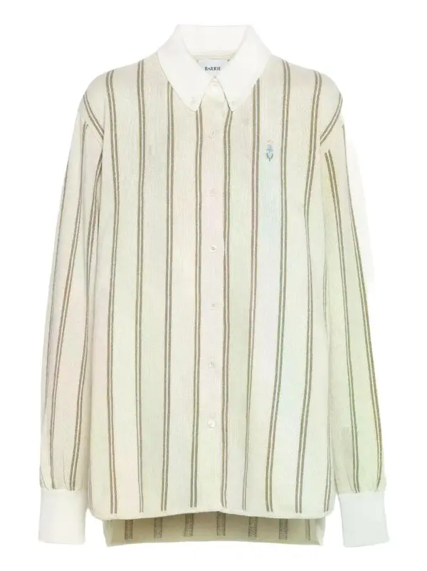 BARRIE Striped Shirt - Neutrals