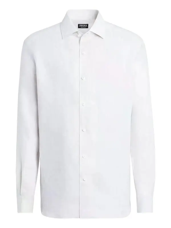 Zegna Oasi Lino Shirt - White