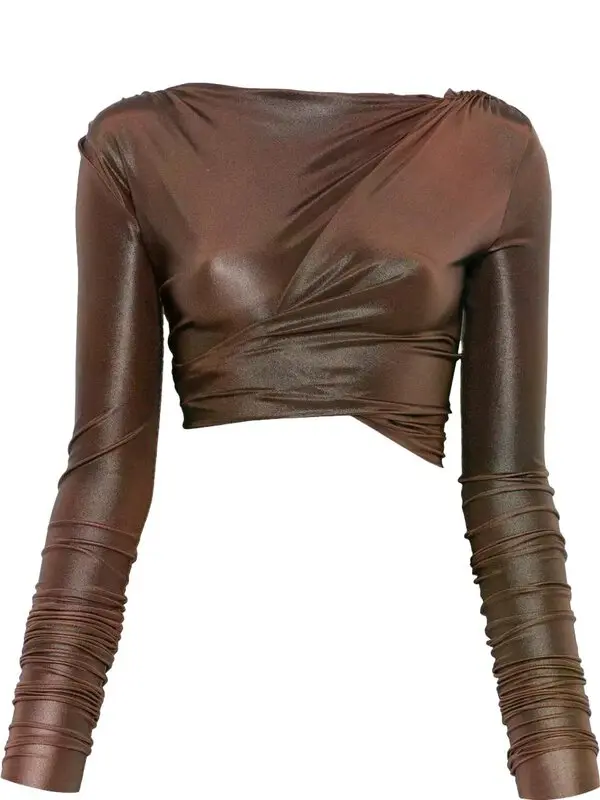Rick Owens Jade Top - Brown