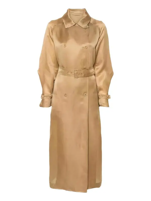 Max Mara Sacco Double-breasted Trench Coat - Neutrals