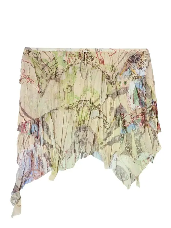 DIESEL® O-silla Mini Skirt - Neutrals