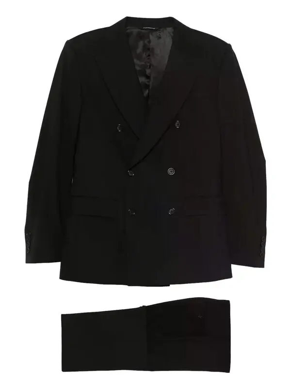 Dolce & Gabbana Double-breasted Suit - Black