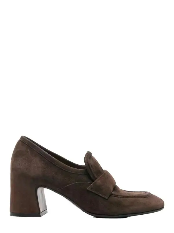 MARA BINI 60mm Rubino Loafers - Brown