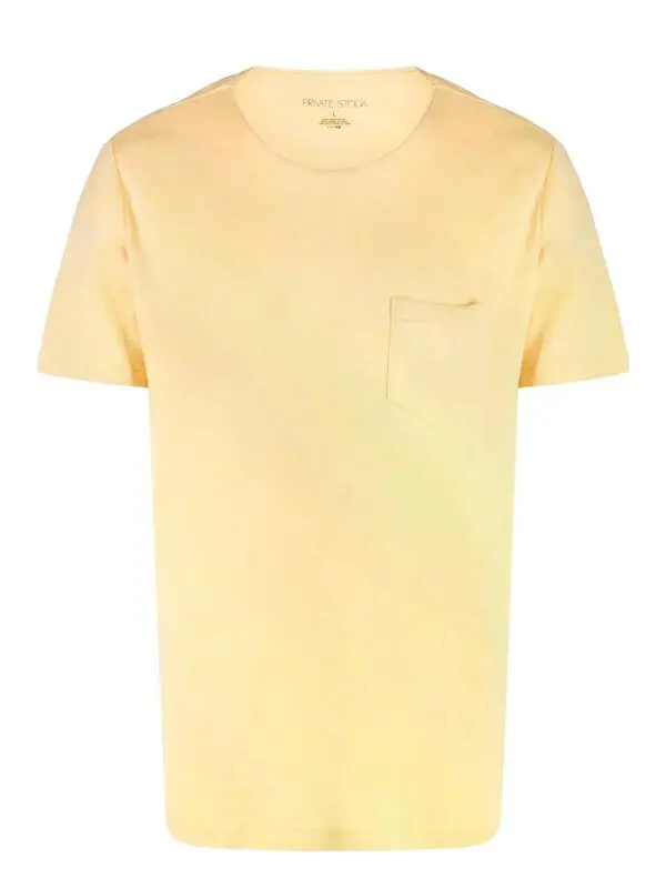 PRIVATE STOCK LABS The Hector Crew-neck T-shirt - Orange