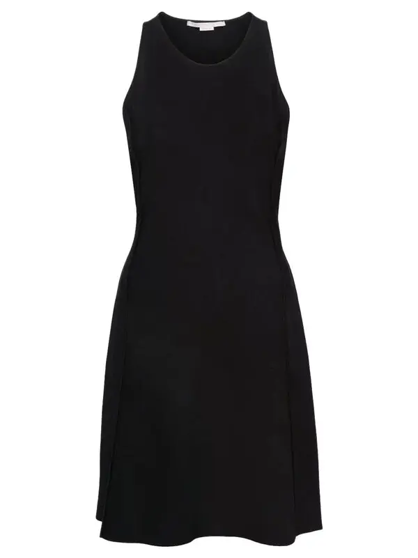 Stella McCartney Round-neck Shift Dress - Black